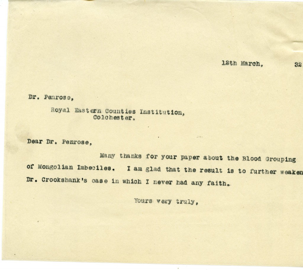 Theories on Down syndrome in the 1930s – Culture on Campus