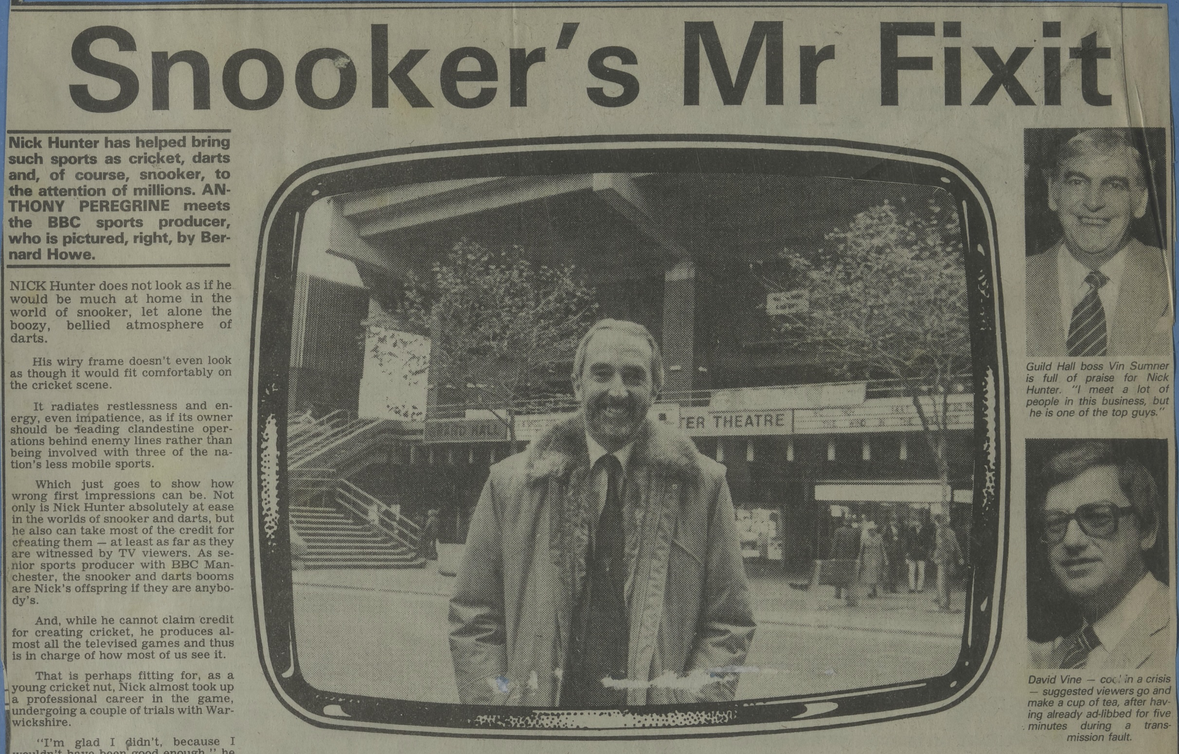 Nick Hunter (1938-2026): A Tribute – Culture on Campus